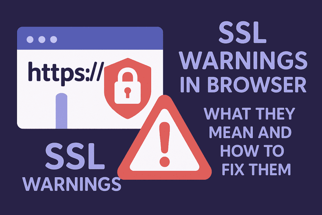 SSL Warnings in Browser: What They Mean and How to Fix Them - PLiKhost ...